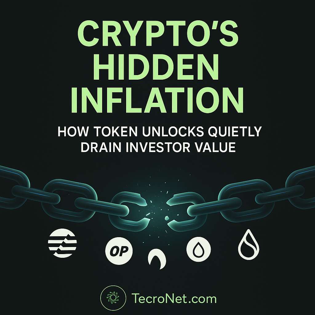 Crypto’s Hidden Inflation: How Token Unlocks Quietly Drain